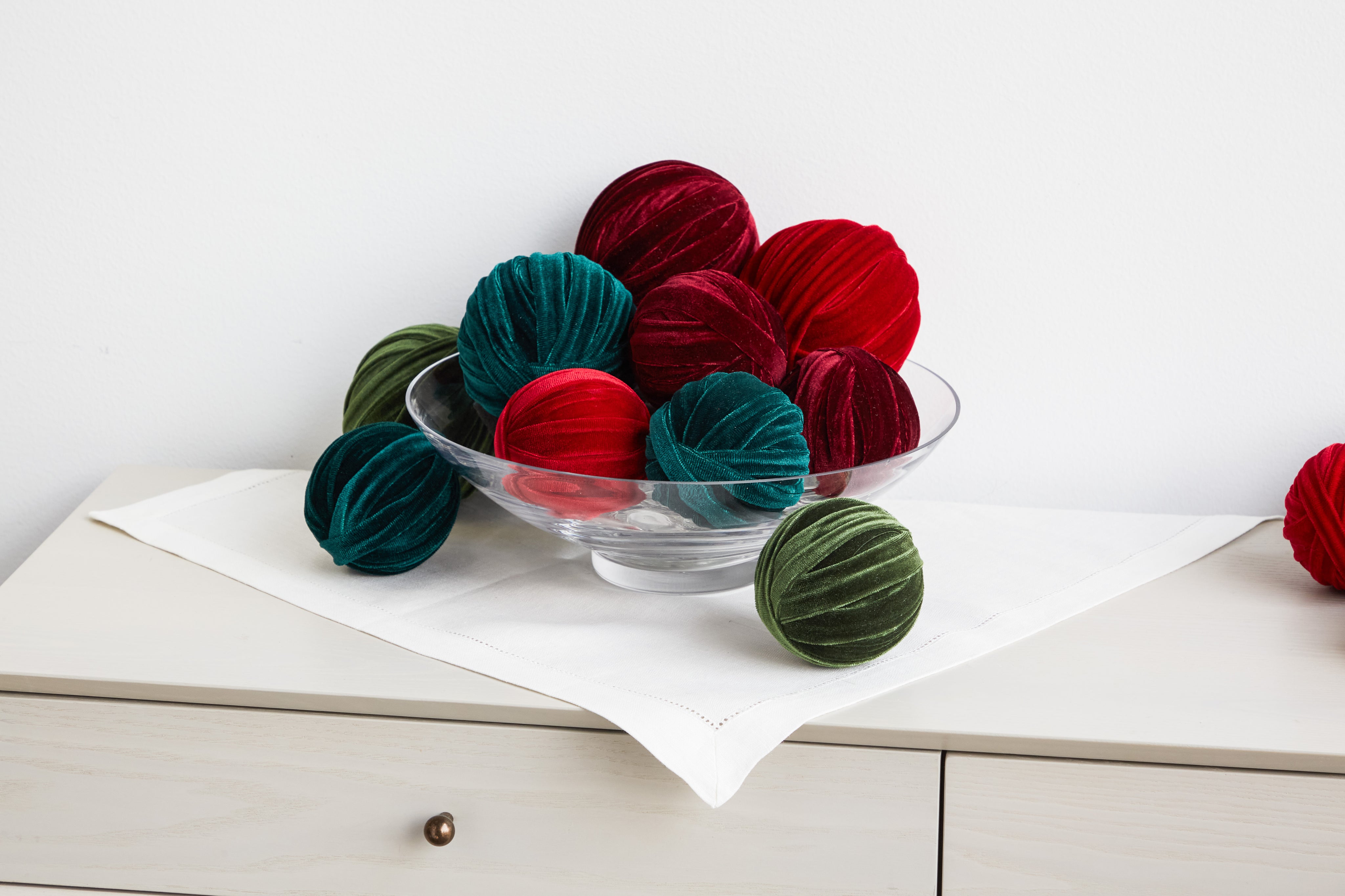 SMALL create your own custom velvet spheres cozy aesthetic decor bundl ...