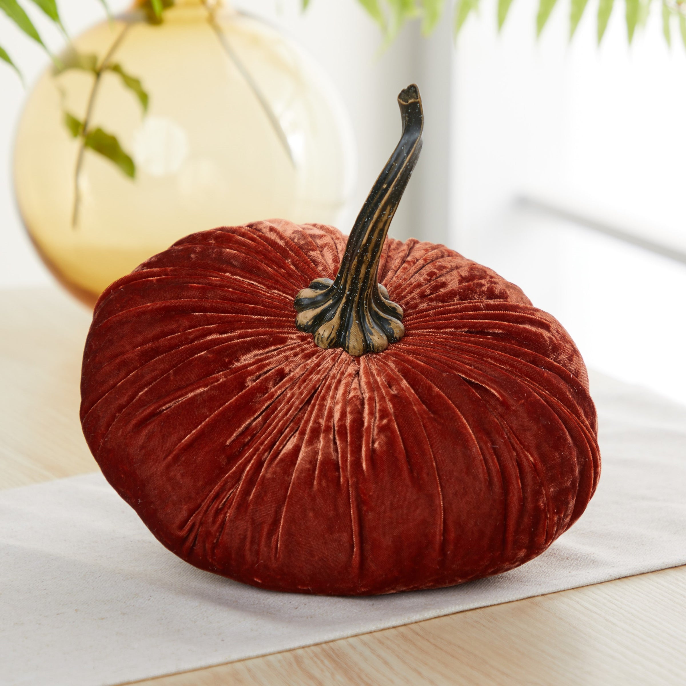Extra Large Velvet Pumpkins– Your Heart's Content