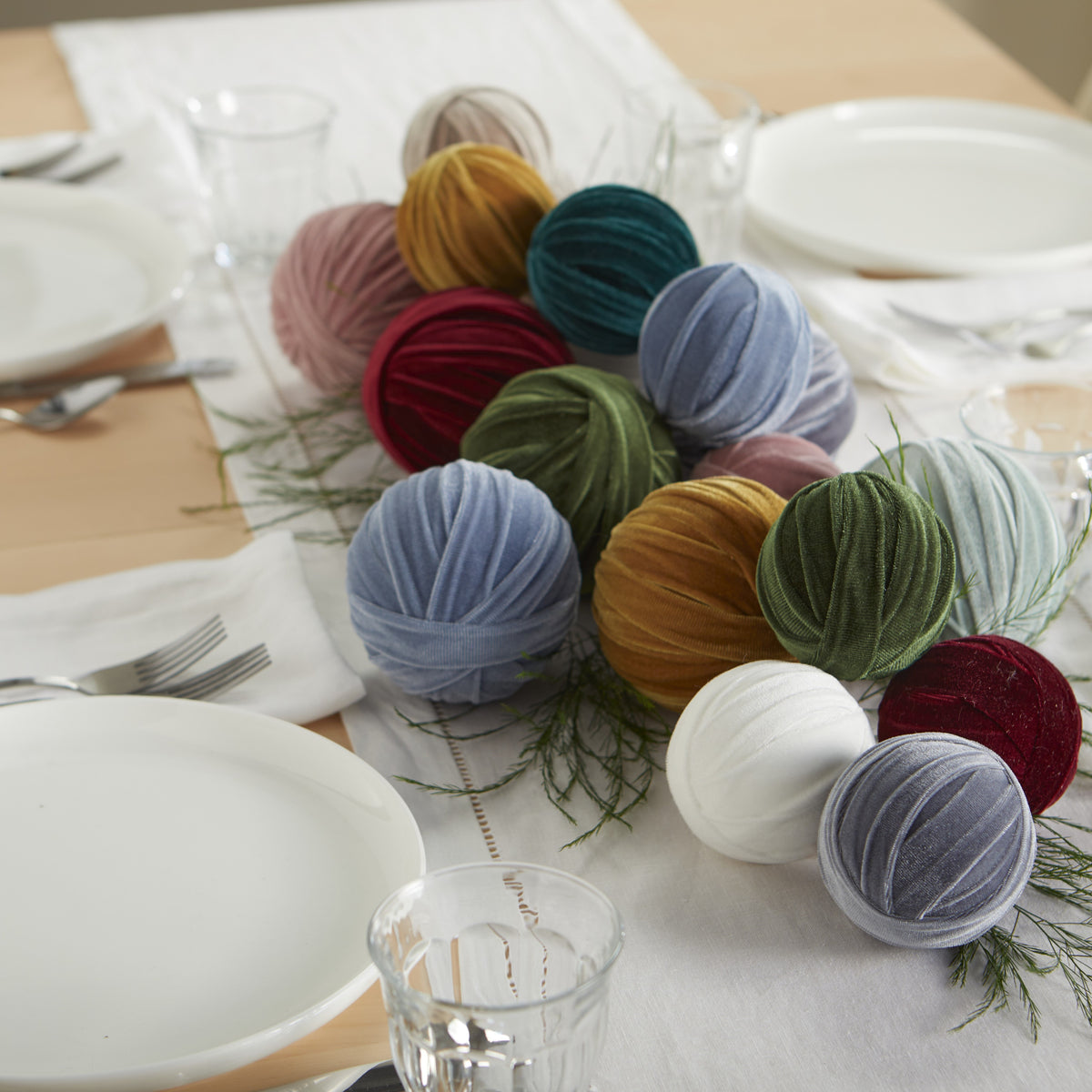 Custom create your own decorative spheres bowl fillers decor bundle, b ...