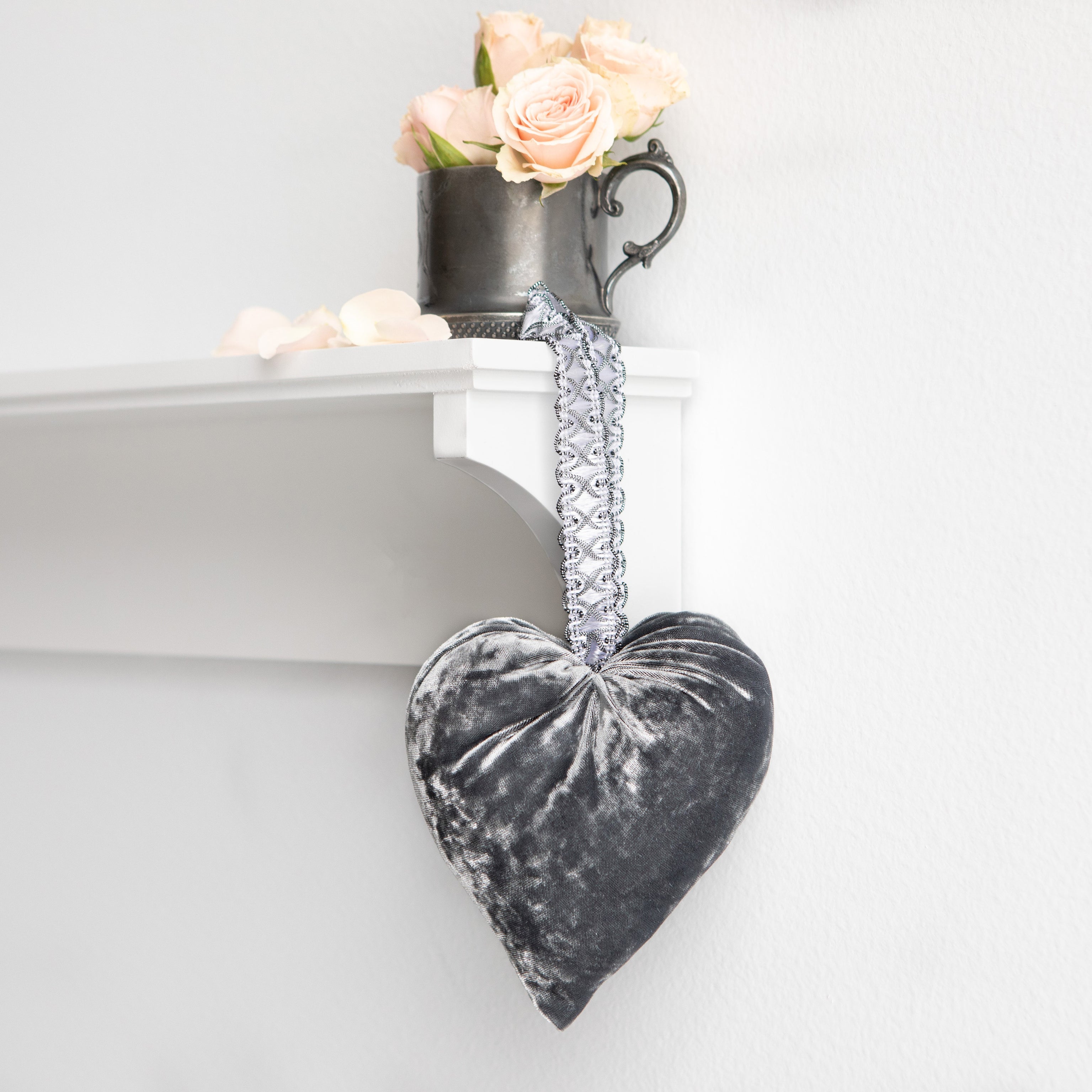 Velvet Hearts, Create Your Own Set of Colors, Handmade Decor, Gift for ...